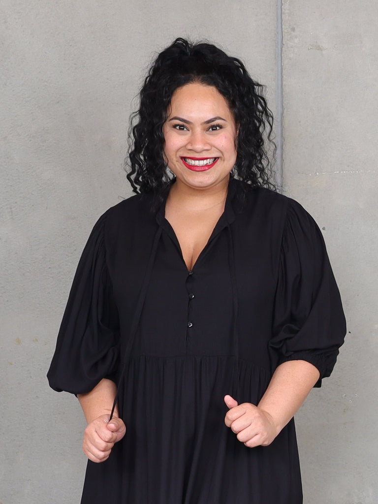 Delilah Dress - Black – Isla-Maree