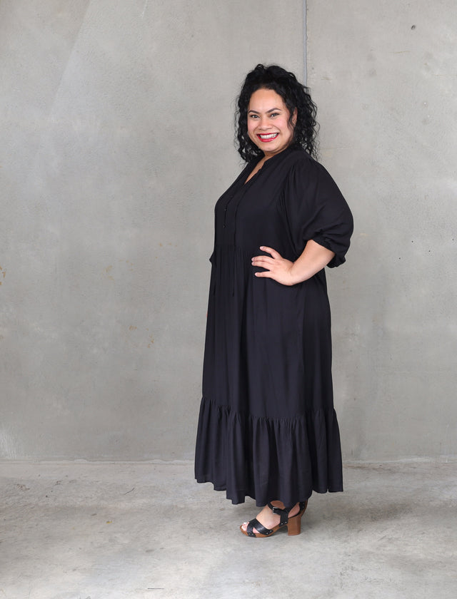 Delilah Dress - Black – Isla-Maree