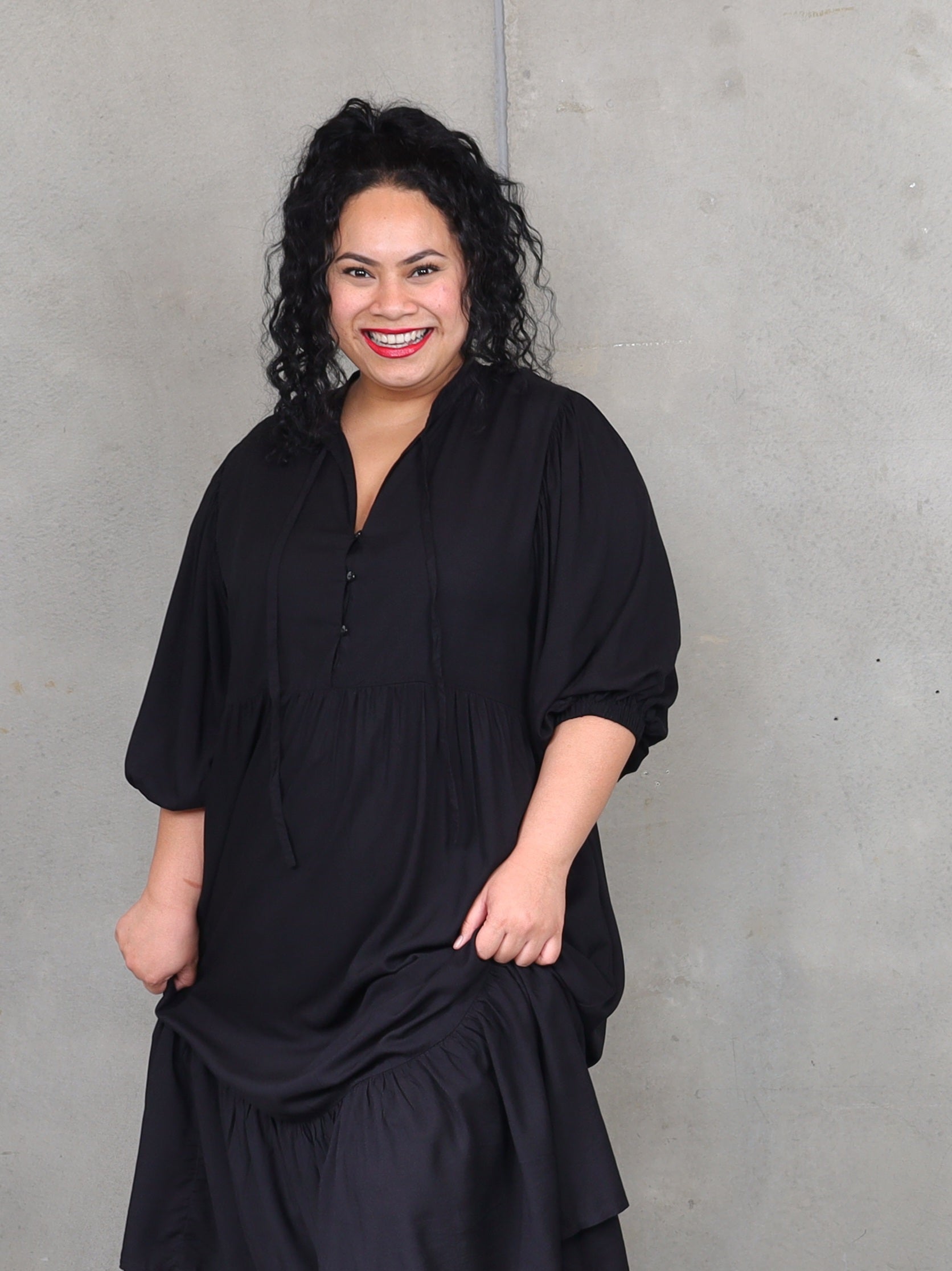 Delilah Dress - Black – Isla-Maree
